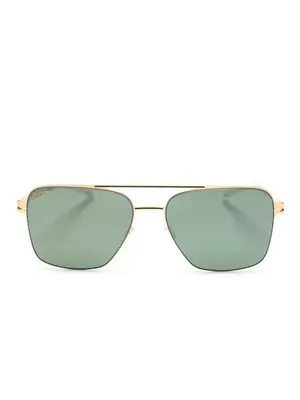 Mykita Bernie Pilot-frame Sunglasses - Gold