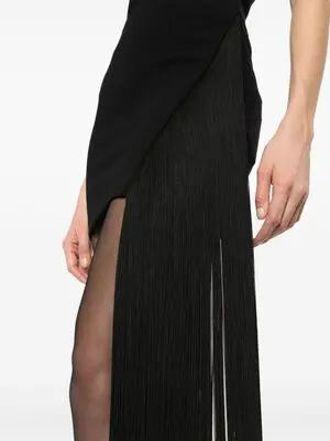 NISSA Drape Detail Mini Skirt