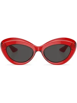 Oliver Spencer 1968c Cat-eye Sunglasses - Red