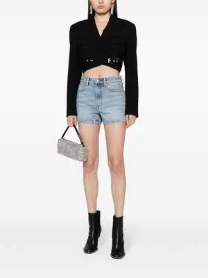 Alexander Wang High-rise Denim Shorts