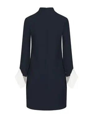 Armani Exchange Mini Dress Midnight Size Polyester