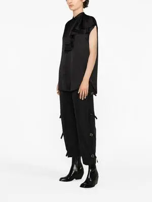 Alexander McQueen Sleeveless Blouse - Black