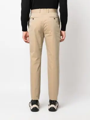 Alexander McQueen Cotton Cigarette Trousers
