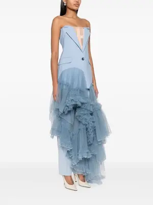 ACT Nº1 Ruffled Asymmetric Jacket