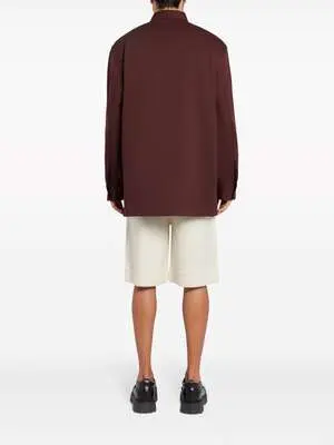JIL SANDER Pointed-collar Button-up Shirt