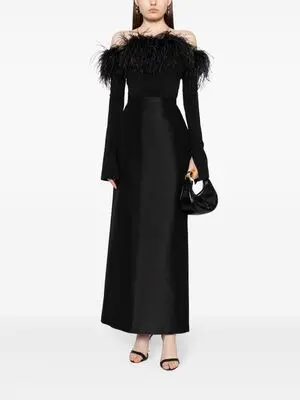 Sachin & Babi Isolde Satin-finish Skirt