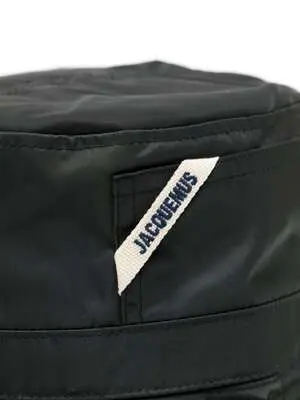 Jacquemus The Ovalie Bucket Hat - Black