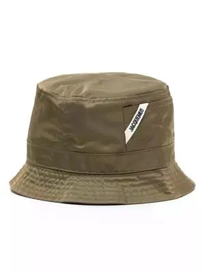 Jacquemus Le Bob Ovalie Bucket Hat - Green