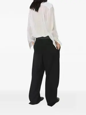 Stella McCartney Wide-leg Wool Trousers