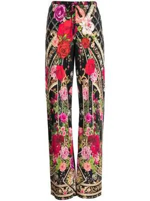Camilla Black Wash Bottoms For Women