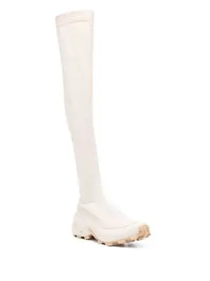 MM6 MAISON MARGIELA X SALOMON Thigh-high Boots - Neutrals