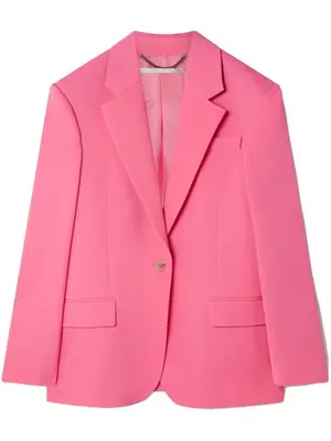 Stella McCartney Single-breasted Wool Blazer