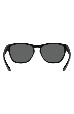 Oakley Manorburn 56mm Prizm™ Polarized Square Sunglasses - Matte Black