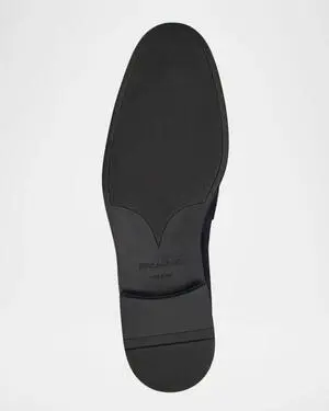 FERRAGAMO Desio Gancio Ornament Loafers - Black