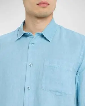 Vilebrequin Apos;s Linen Sport Shirt - Source