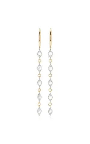 HARAKH Haveli 18k White And Yellow Diamond Earrings