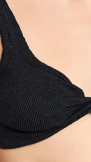 Hunza G Jamie Bikini Set - Black