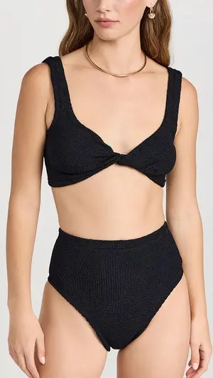 Hunza G Jamie Bikini Set - Black