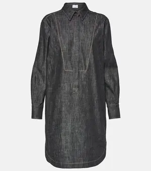Brunello Cucinelli Denim Shirt Dress