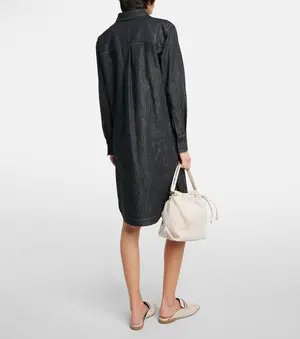 Brunello Cucinelli Denim Shirt Dress