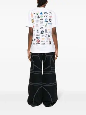 Off-White Logic Cotton T-shirt