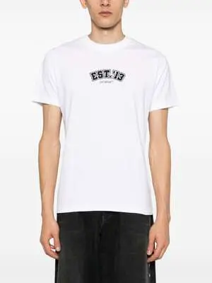 Off-White Logic Cotton T-shirt