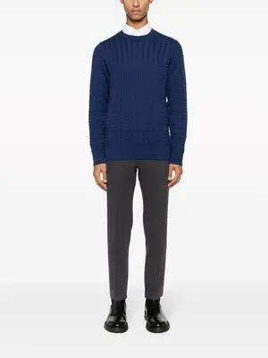 Incotex Mid-rise Straight-leg Chinos - Grey