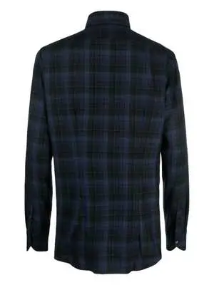 XACUS Check-pattern Long-sleeve Shirt