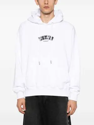 Off-White Logic Skate Cotton Hoodie