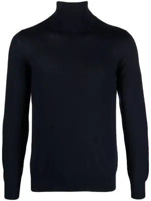 FILERIA Fine-knit Cashmere Jumper - Blue