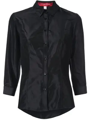 Carolina Herrera Three-quarter Sleeve Shirt - Black