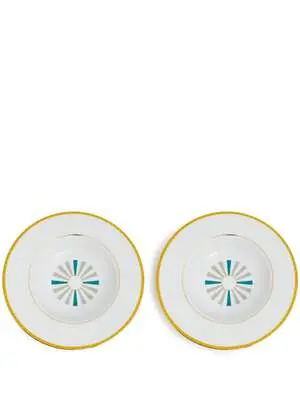 REFLECTIONS COPENHAGEN Guia Porcelain Plate - White