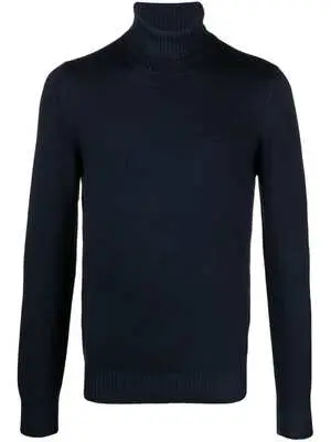 FILERIA Roll-neck Virgin Wool Jumper