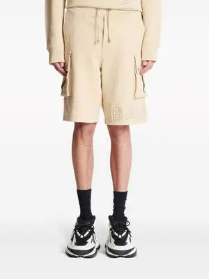 Balmain Logo-embossed Cargo Shorts