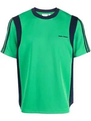 Adidas X Wales Bonner Crew-neck T-shirt - Green