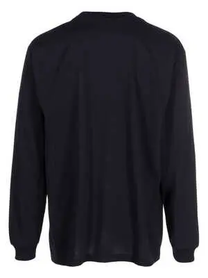 Needles Logo-appliqué Long-sleeve T-shirt - Purple