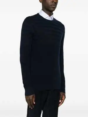 HACKETT Herringbone Cotton Jumper