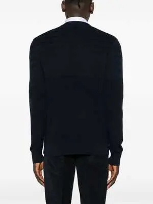 HACKETT Herringbone Cotton Jumper