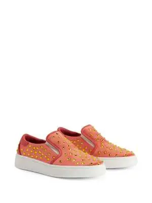 GIUSEPPE ZANOTTI Slip-on Sneakers - Orange