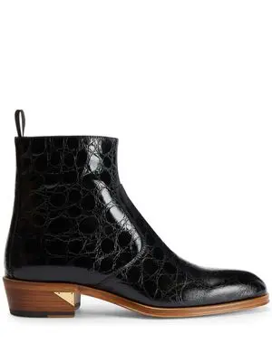 Giuseppe Zanotti Embossed Boots For Men