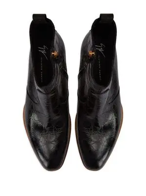 GIUSEPPE ZANOTTI 40mm Fabyen Boots - Black