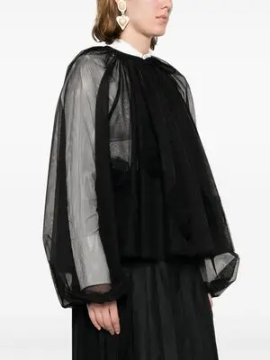 Viktor & Rolf Semi-sheer Tulle Top