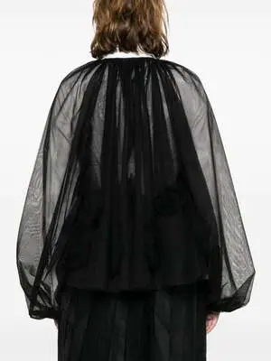 Viktor & Rolf Semi-sheer Tulle Top