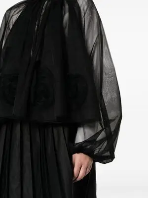 Viktor & Rolf Semi-sheer Tulle Top