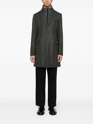 Herno Hybrid High-neck Coat