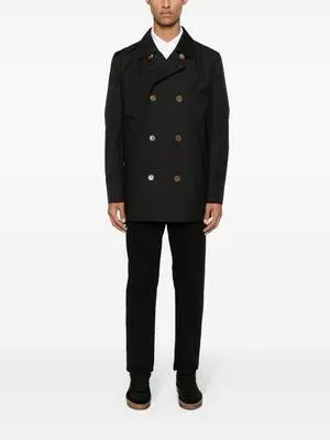 Brunello Cucinelli Double-breasted Gabardine Jacket