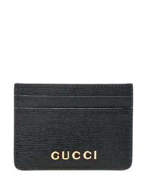 Gucci Logo-lettering Card Holder