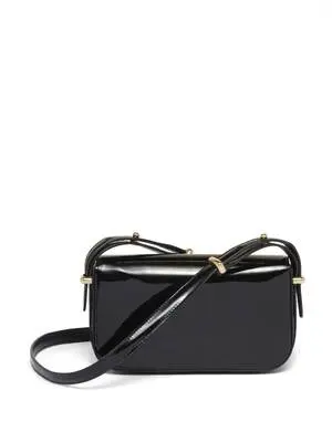 Prada Logo-plaque Leather Shoulder Bag