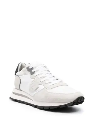 Philippe Model Panelled Lace-up Sneakers - White