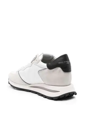 Philippe Model Panelled Lace-up Sneakers - White